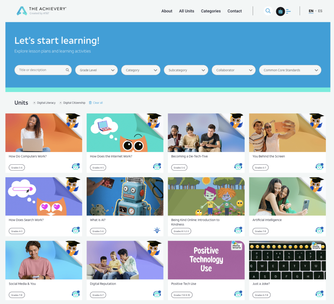 Celebrate Digital Citizenship Week with Lessons from The Achievery | All4Ed